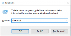 Chcete zadať zavináč, hashtag, euro či zátvorky? Pomôže Mapa znakov